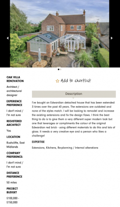 How to write an architectural brief - Design for Me