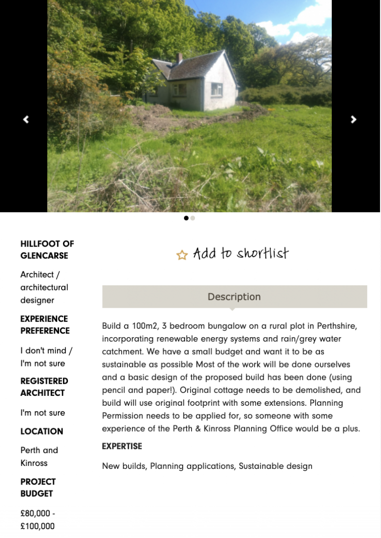 How to write an architectural brief - Design for Me